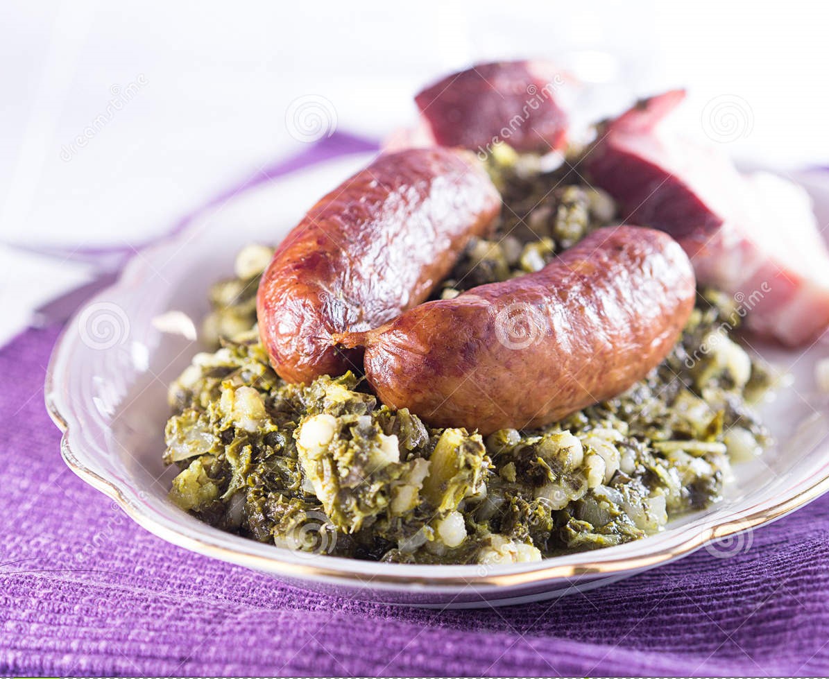 Pinkelwurst und Grunkohl | Trail Baboon